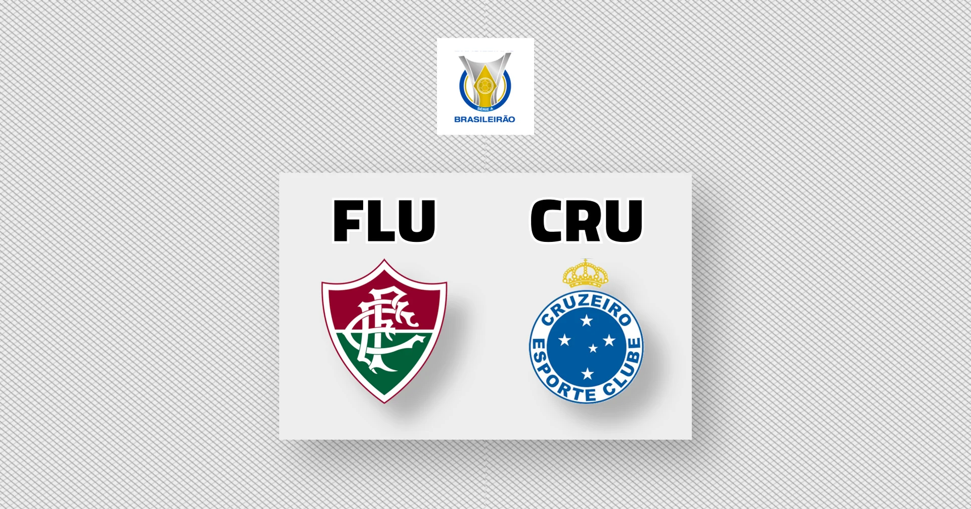 Série A » Fluminense RJ against Cruzeiro » Lineup
