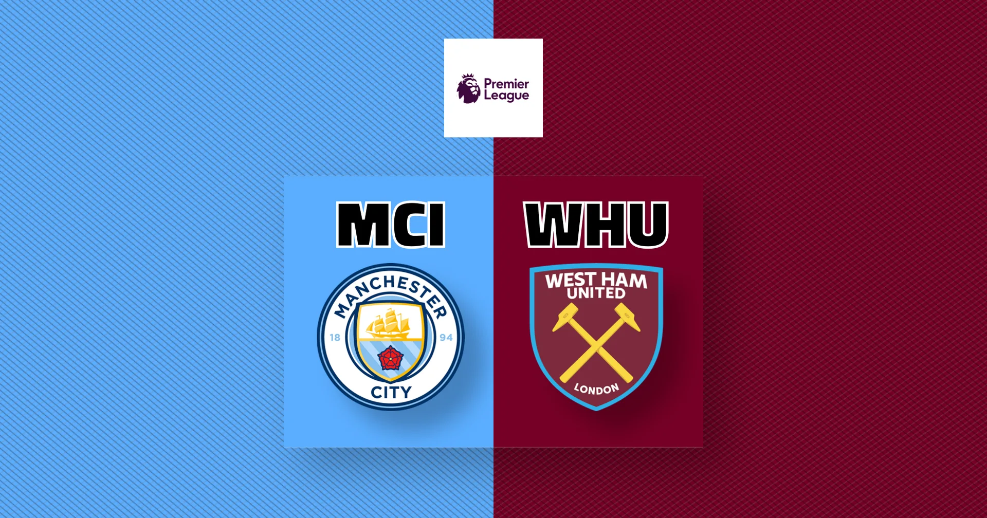 Premier League » Manchester City gegen West Ham United » Liveticker