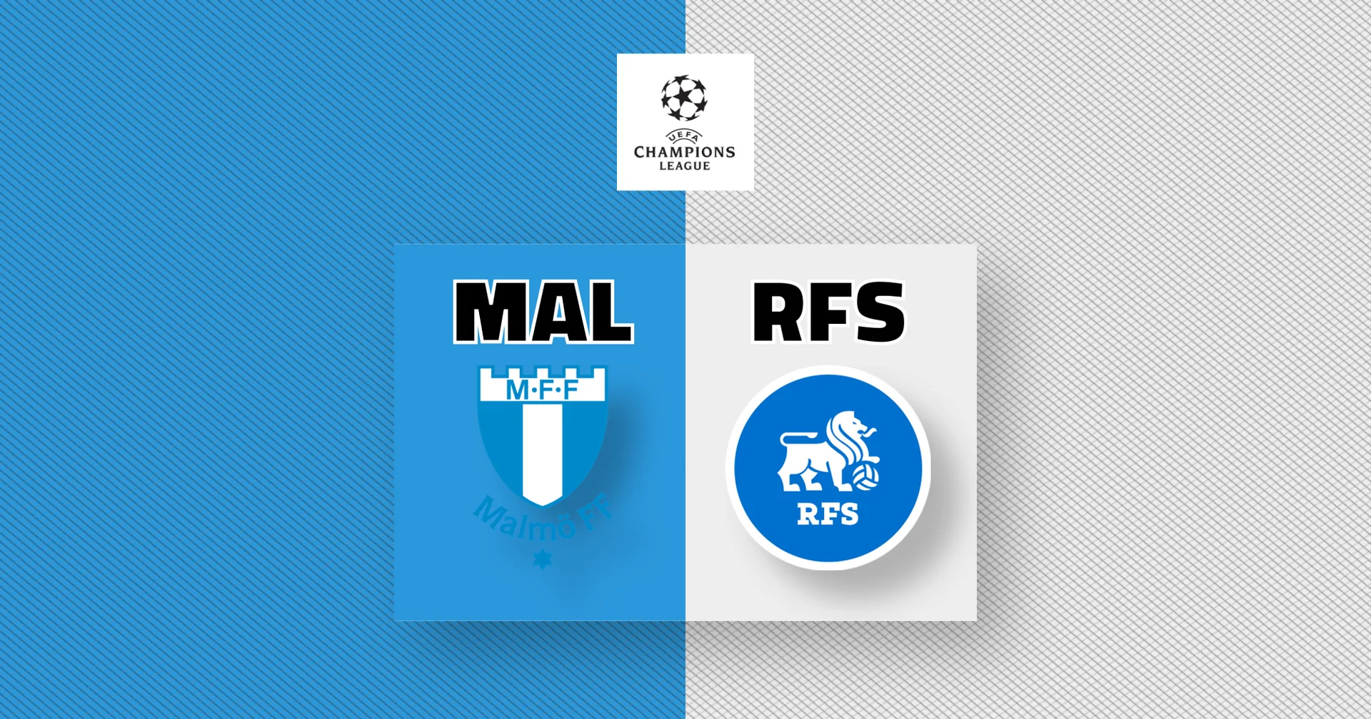Aufstellung Malmö FF - FK RFS 1:0 | 2. Runde, Champions League Qual ...