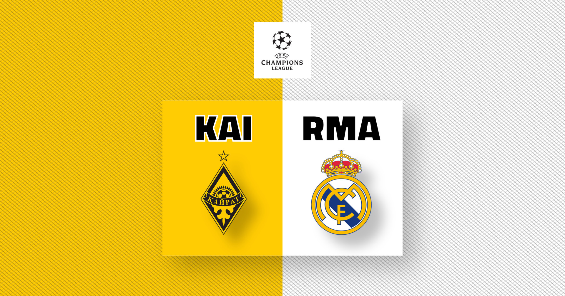 Aufstellung FK Kairat - Real Madrid 0:5 | 2. Spieltag Ligaphase ...