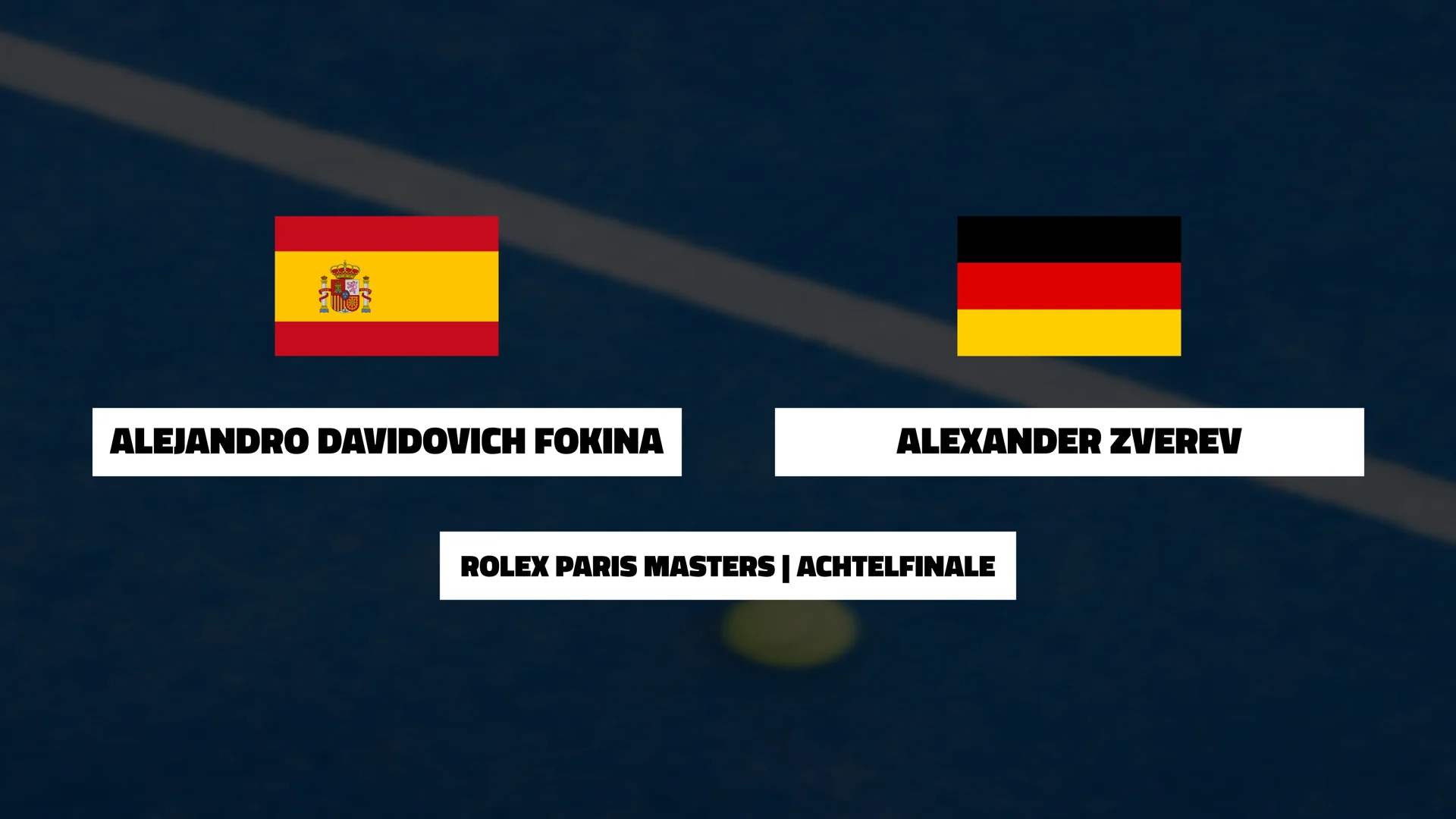 Liveticker Alejandro Davidovich Fokina - Alexander Zverev 0:2 ...