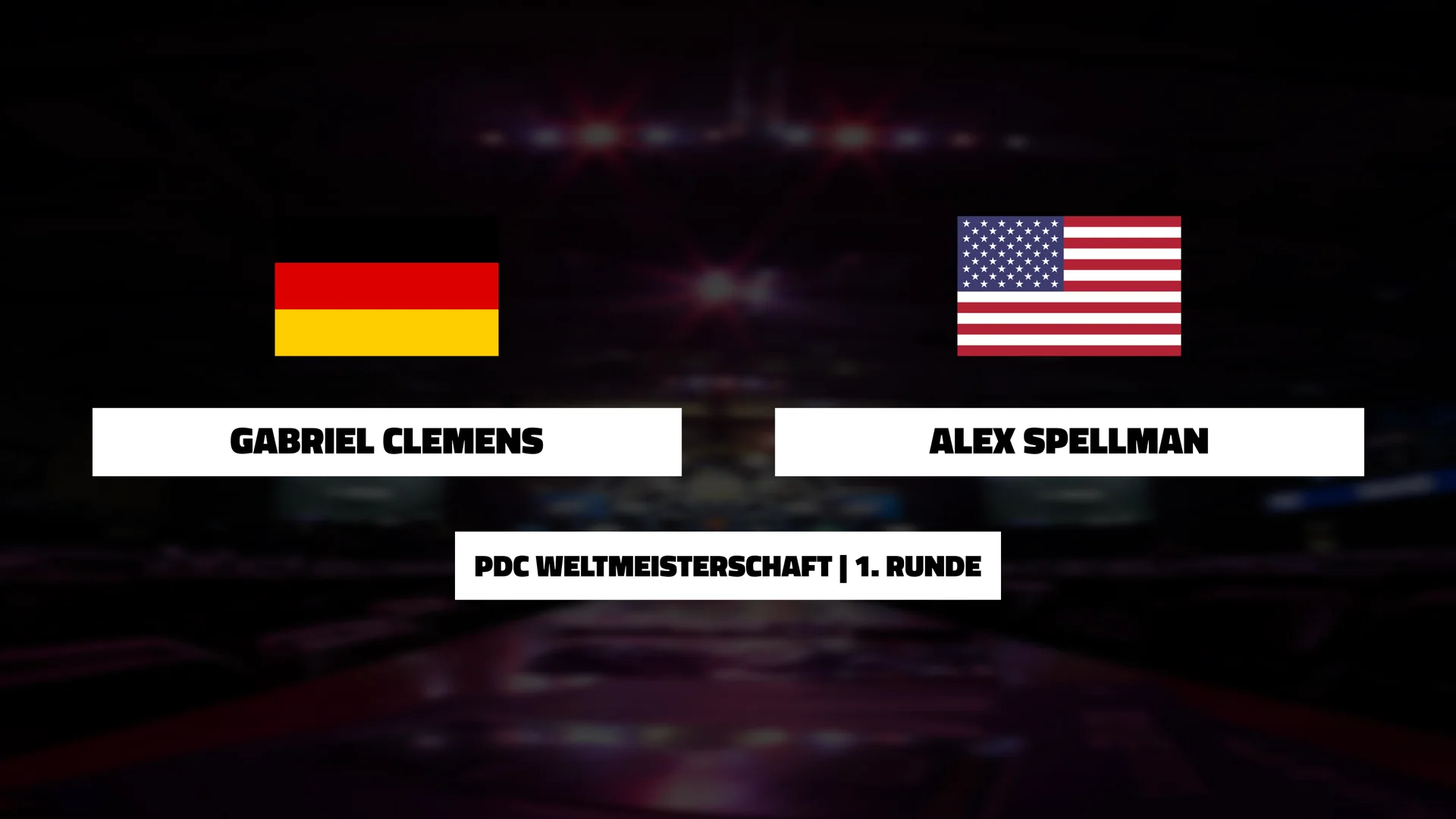 Übersicht Gabriel Clemens - Alex Spellman 3:0 | 1. Runde, PDC ...