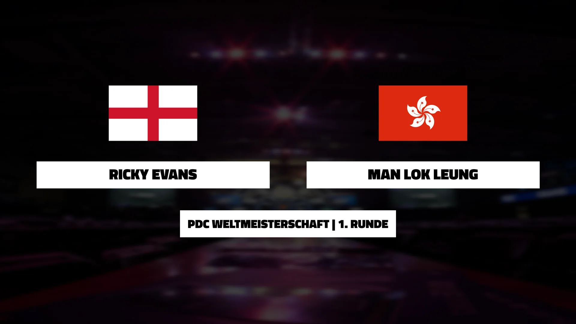 Übersicht Ricky Evans - Man Lok Leung 3:0 | 1. Runde, PDC ...