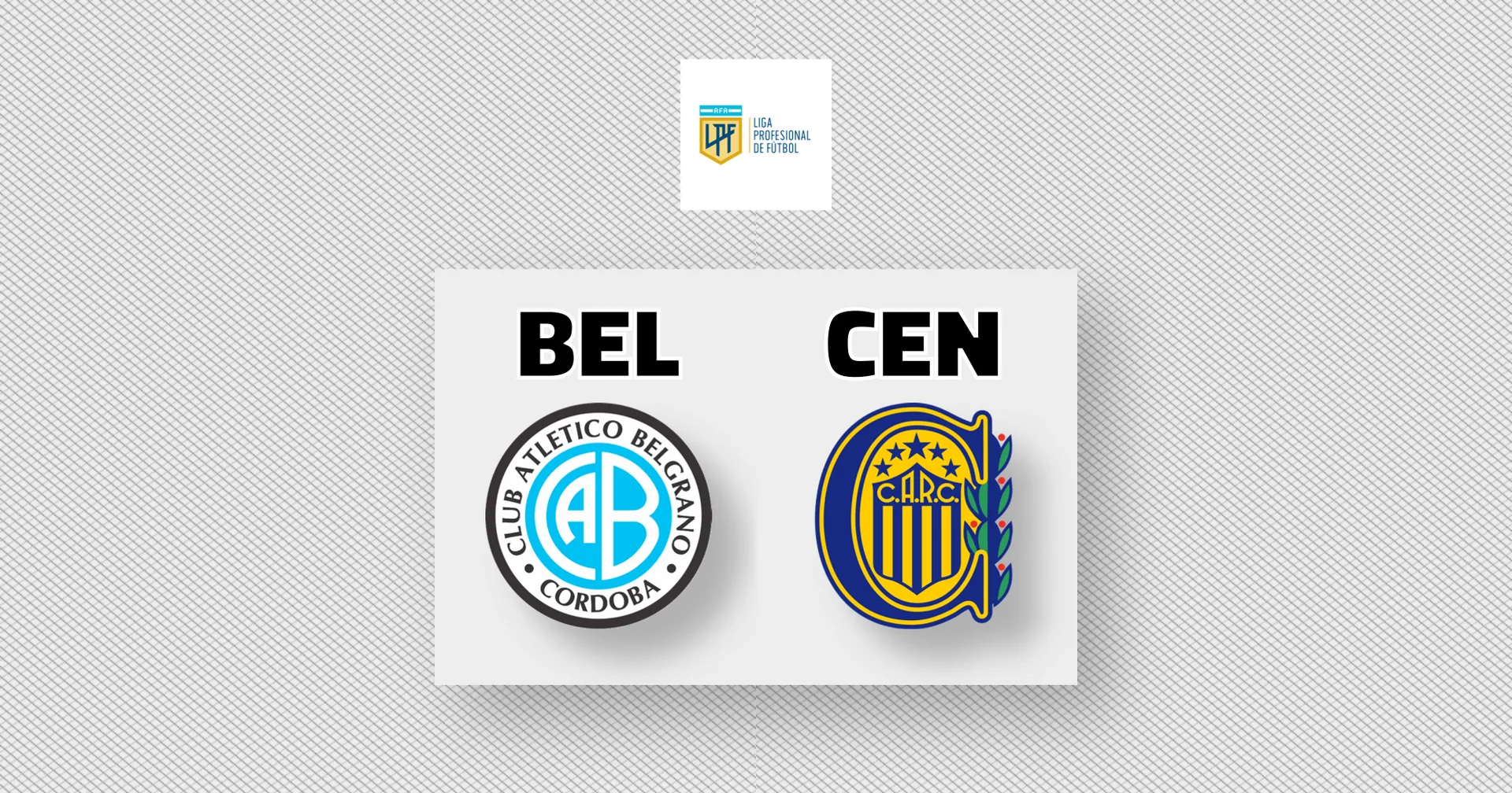 Primera División » Belgrano de Córdoba gegen Rosario Central » Direkter ...