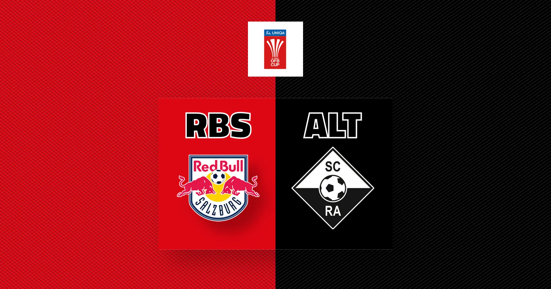 Übersicht FC Salzburg - SCR Altach 0:1 | Halbfinale, ÖFB-Cup 2025/2026