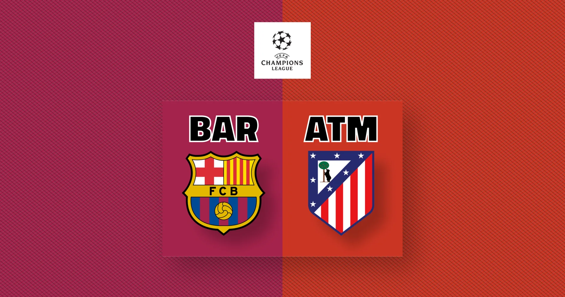 Champions League » FC Barcelona tegen Atlético Madrid » Opstelling