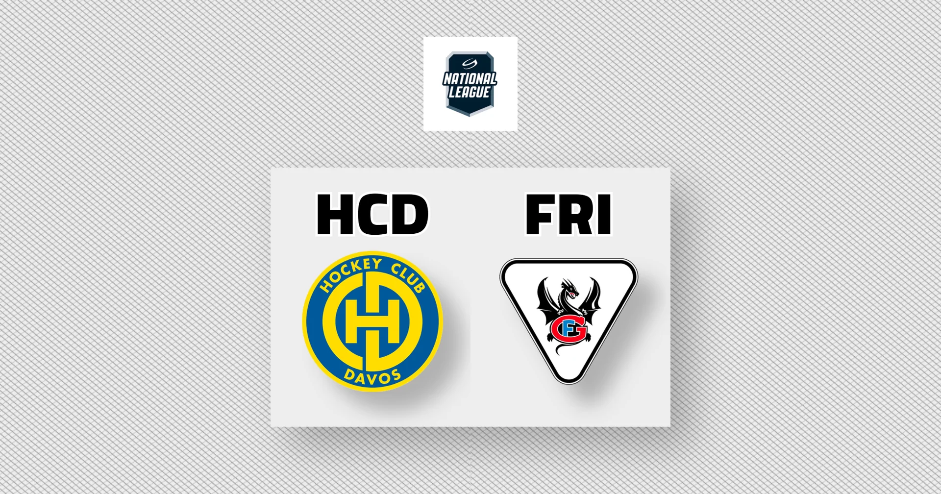 Übersicht HC Davos - HC Fribourg-Gottéron 2:3 | Finale, 1. Spiel ...